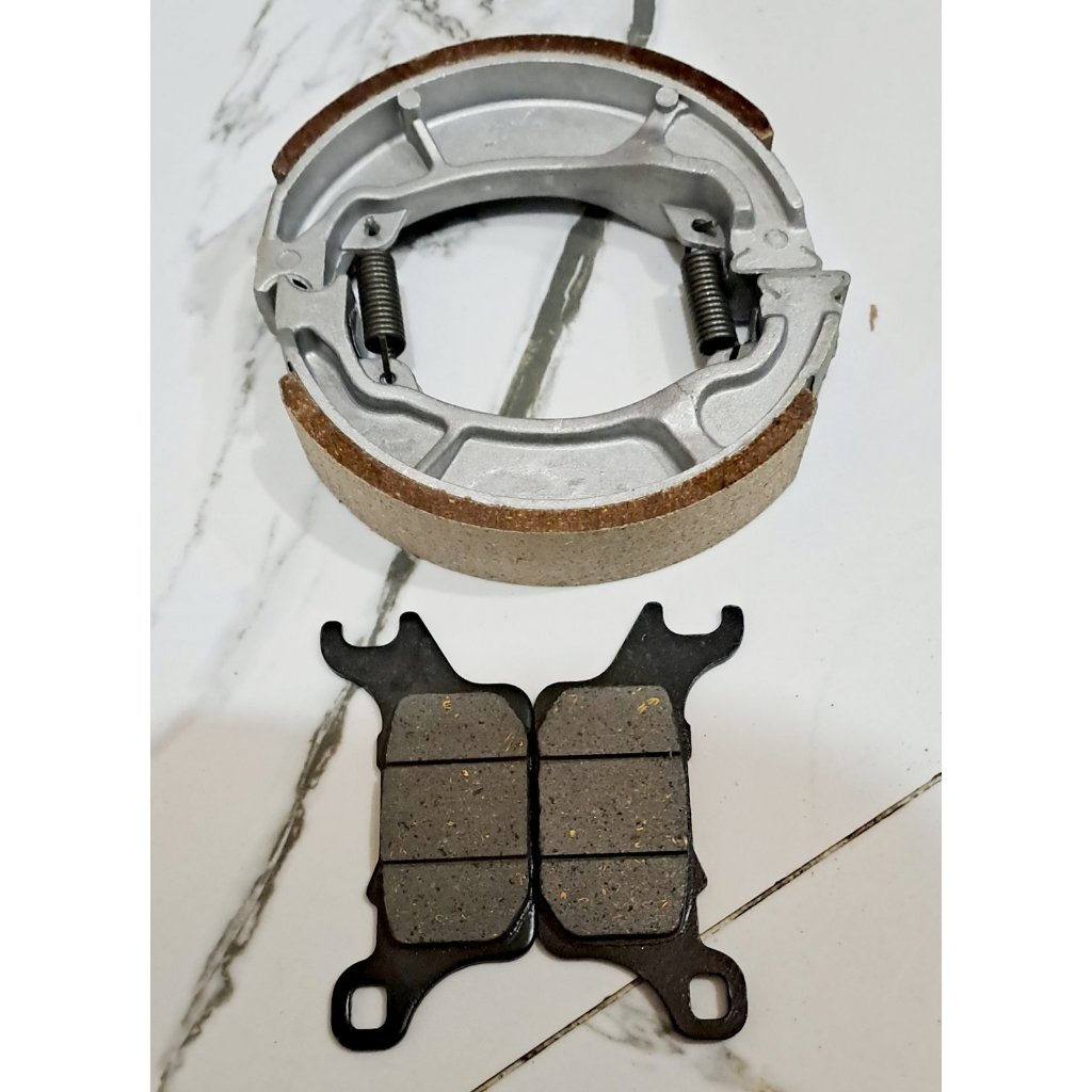 BRAKE SHOE BRAKE PAD SET FOR HONDA CLICK 125 V2 CLICK 150 HIGH MATERIAL ...
