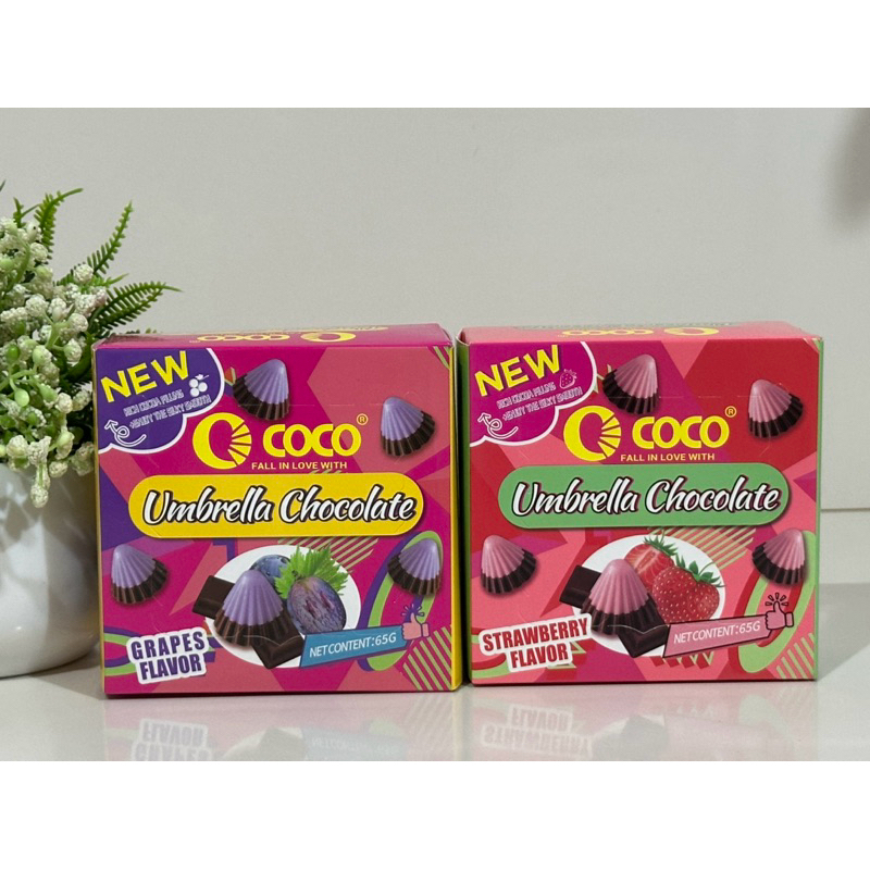 COCO UMBRELLA CHOCOLATE 65G | Shopee Philippines