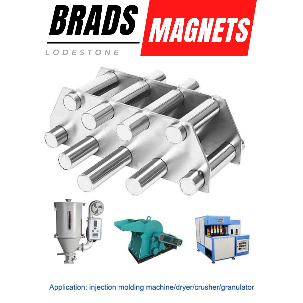 HOPPER MAGNET Grate Metal Separator, Ordinary 2,000 Gauss Strength for ...