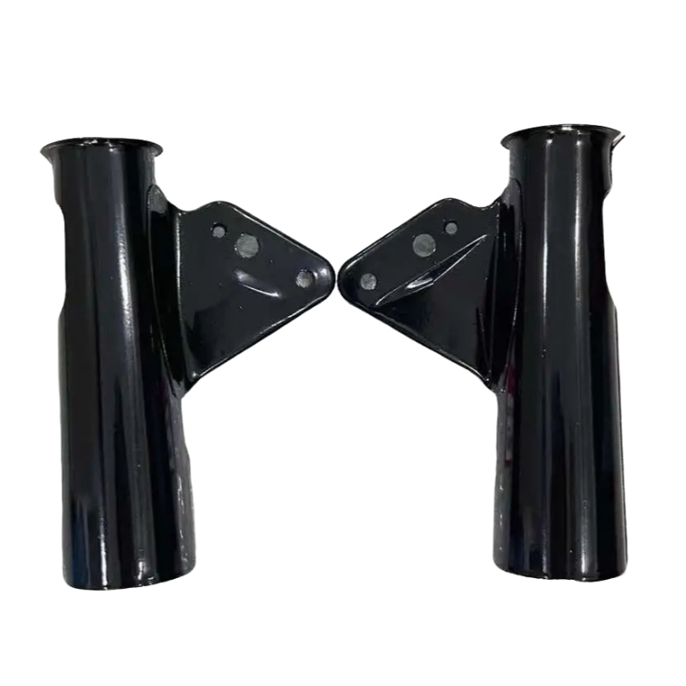 Motorcycle Front Shock Cover for Tmx 155 (Black/Blue/Red) Upper & Lower ...