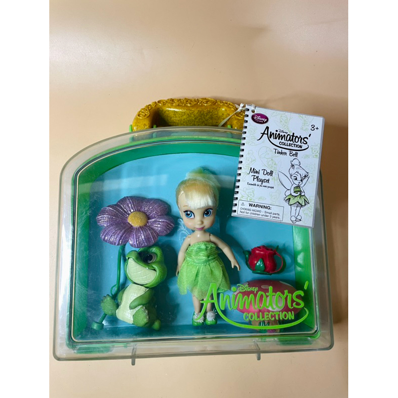 DISNEY ANIMATORS' COLLECTION TINKER BELL MINI DOLL PLAY SET 5 ...