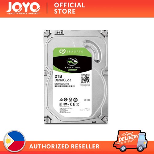 SEAGATE 2TB BARRACUDA 3.5" SATA III 6GB/S 7200RPM INTERNAL HDD (ST2000DM008) | Shopee Philippines