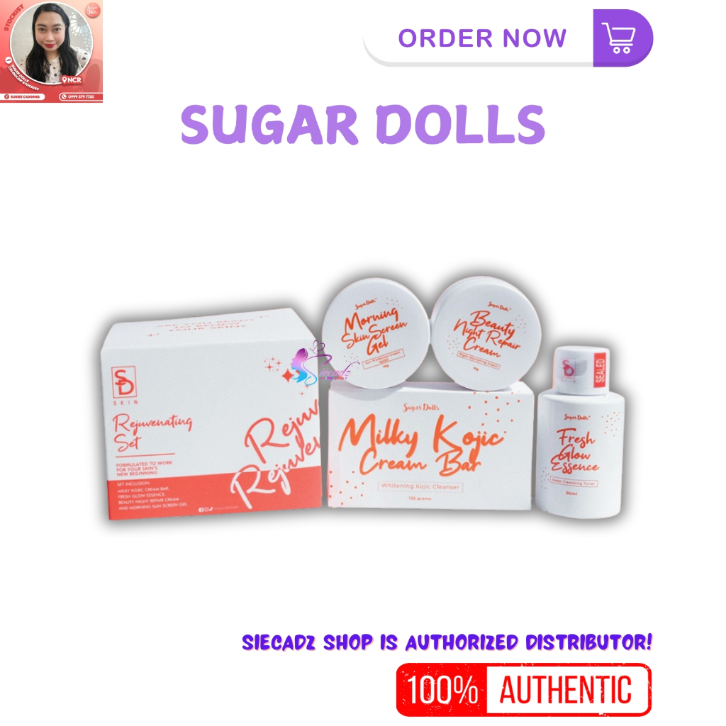 Sugar Dolls SD Skin Rejuvenating Set | Whitening Skincare | Shopee ...