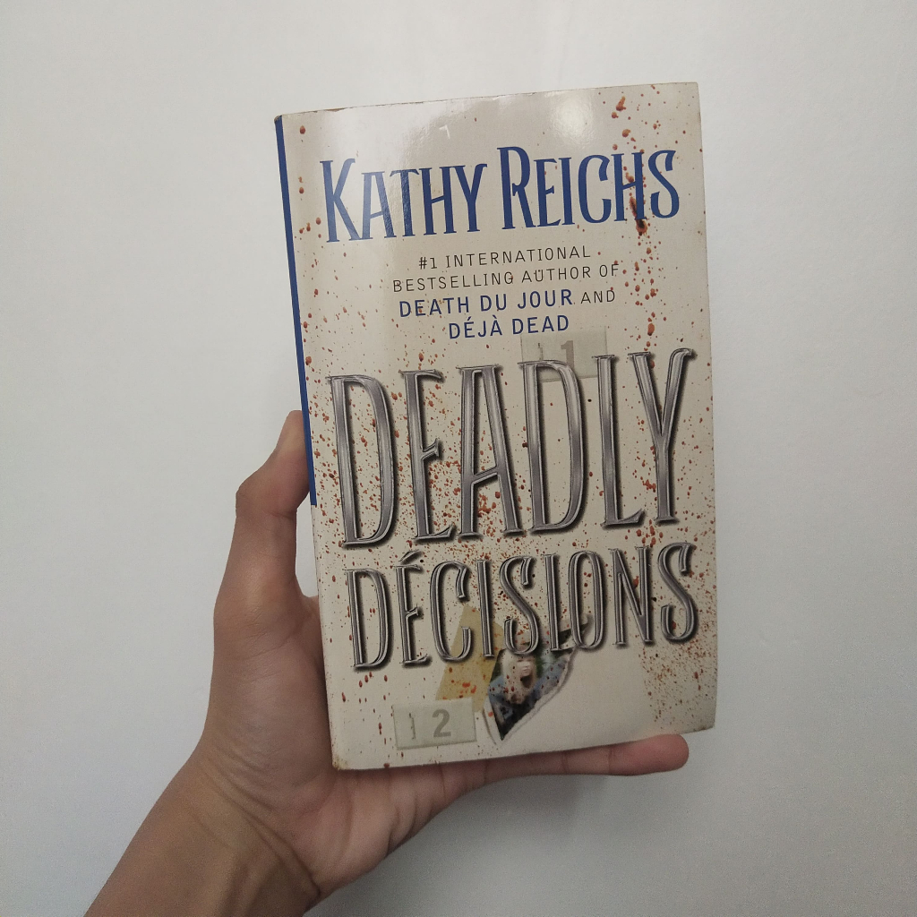 Kathy Reichs Books (Deadly Decisions, Fatal Voyage) | Shopee Philippines
