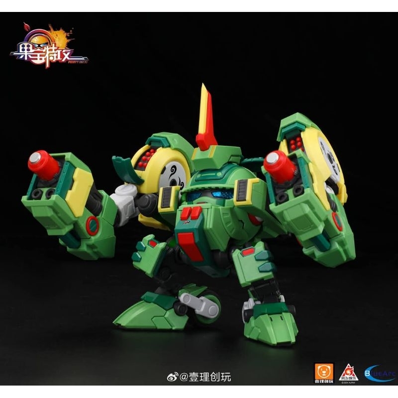 [ONHAND] Fruity Robo Unit 02 Apple Twinguns model kit | Shopee Philippines