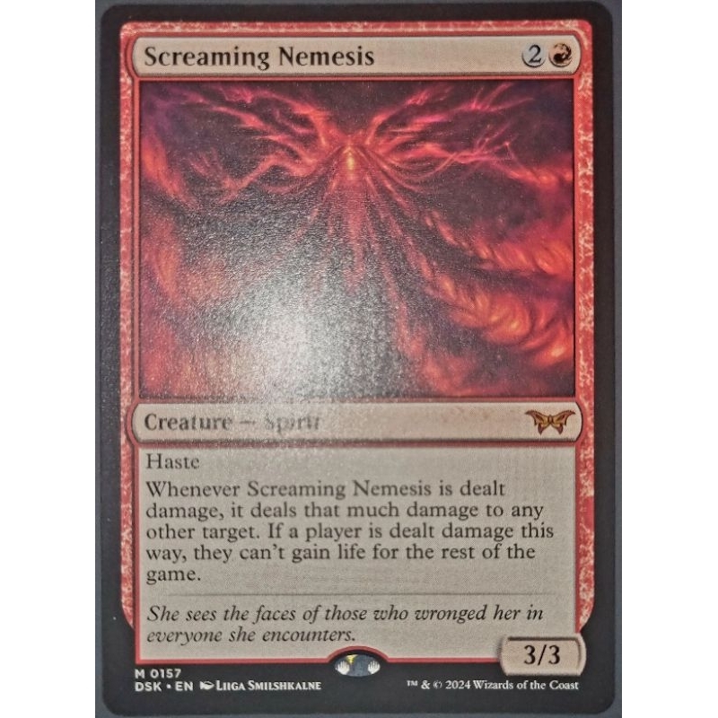 MTG Screaming Nemesis DSK (Nonfoil/Foil) | Shopee Philippines
