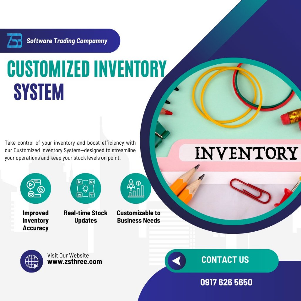 Customized Inventory System | Shopee Philippines