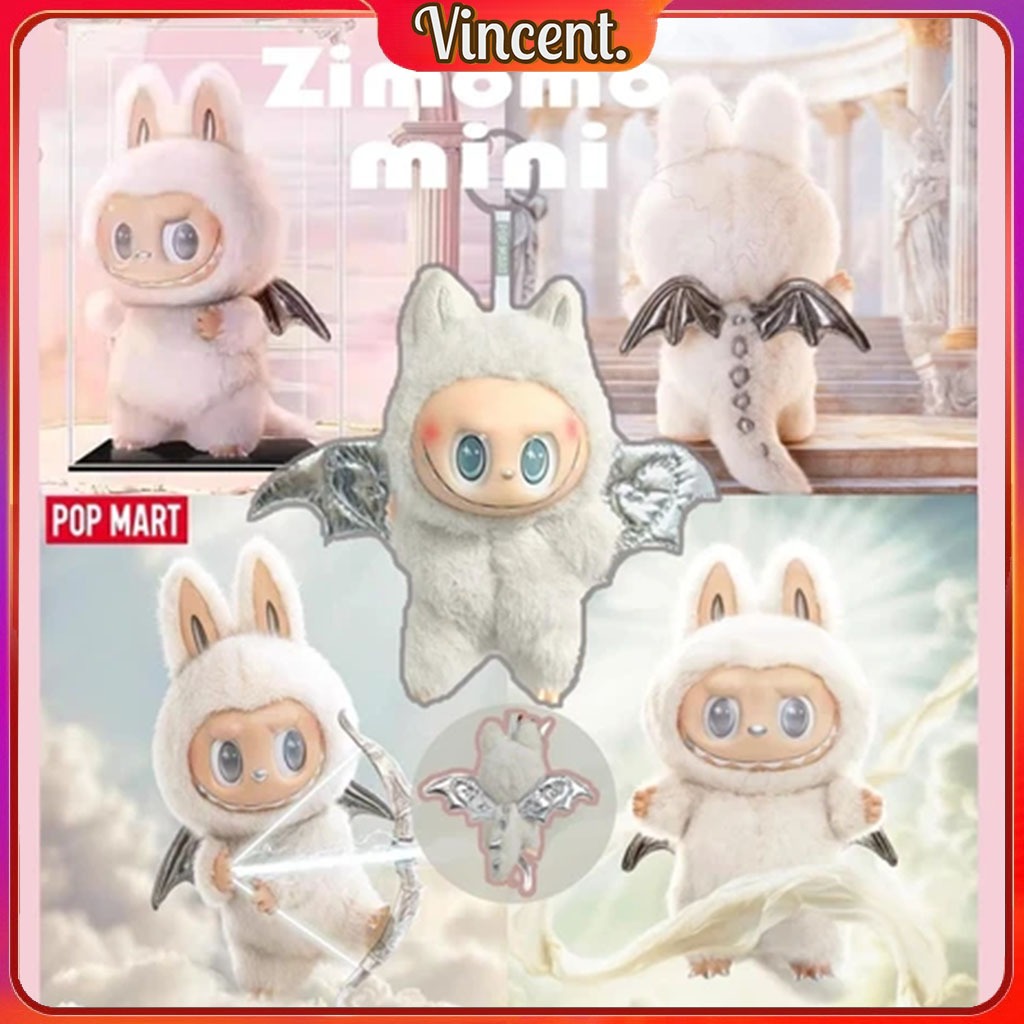 POPMART LABUBU Zimomo White Vinyl Doll 2.0 Handheld Trendy Play ...
