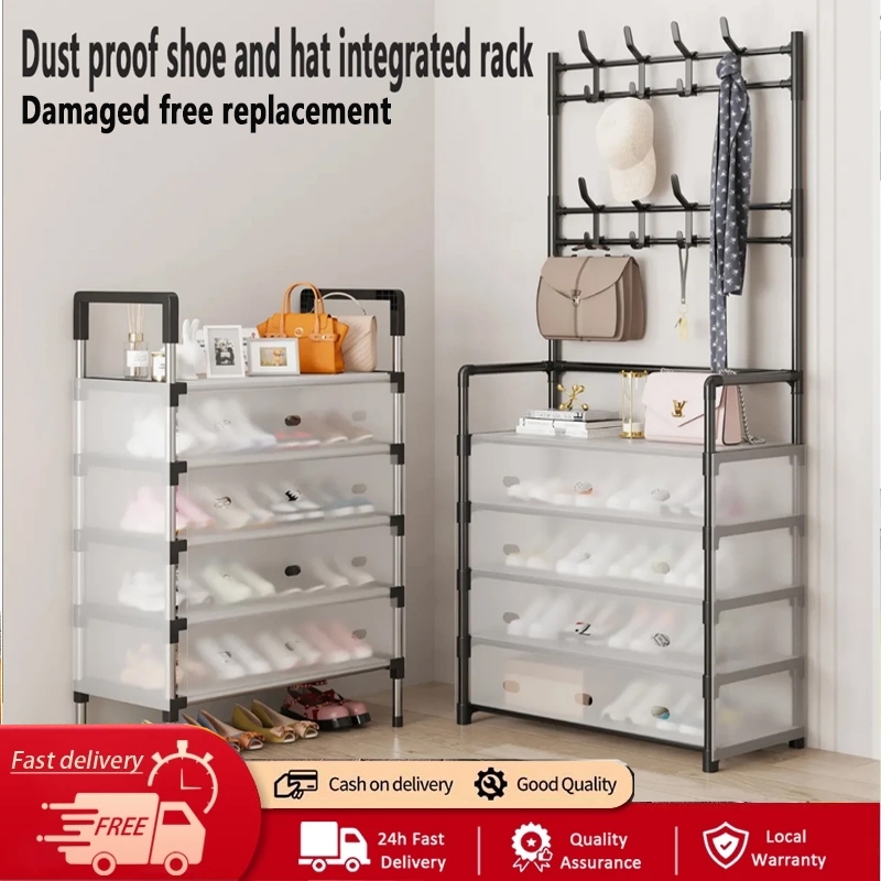Shoe Hat Rack Simple floor coat rack shoe rack Multifunctional Shoe ... Shoe Hat Rack Simple floor coat rack shoe rack Multifunctional Shoe ...