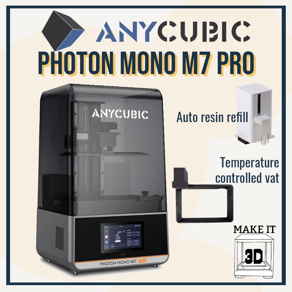 ANYCUBIC Photon Mono M7 Pro 14k Resolution with resin heater and auto ...