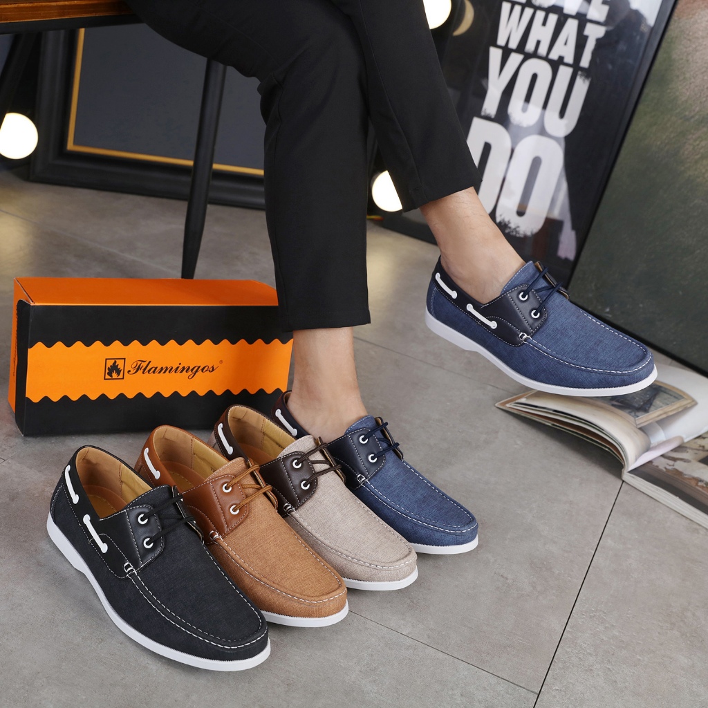 Men's casual slip on fashion Doudou shoes WDS-907 | Shopee Philippines