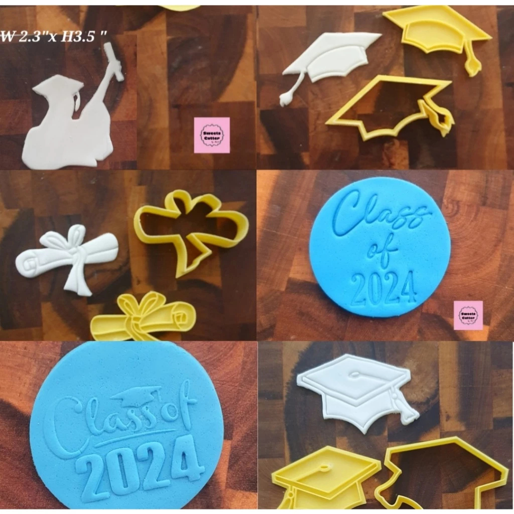 Graduation Toga Diploma Fondant Cutter | Shopee Philippines