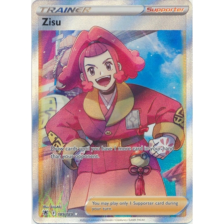 Zisu - 189/189 - Full Art Ultra Rare | POKEMON TCG: Astral Radiance ...