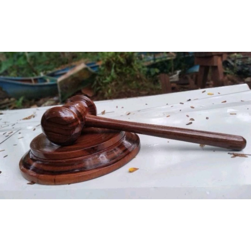 Wooden Gavel Magkono wood | Shopee Philippines