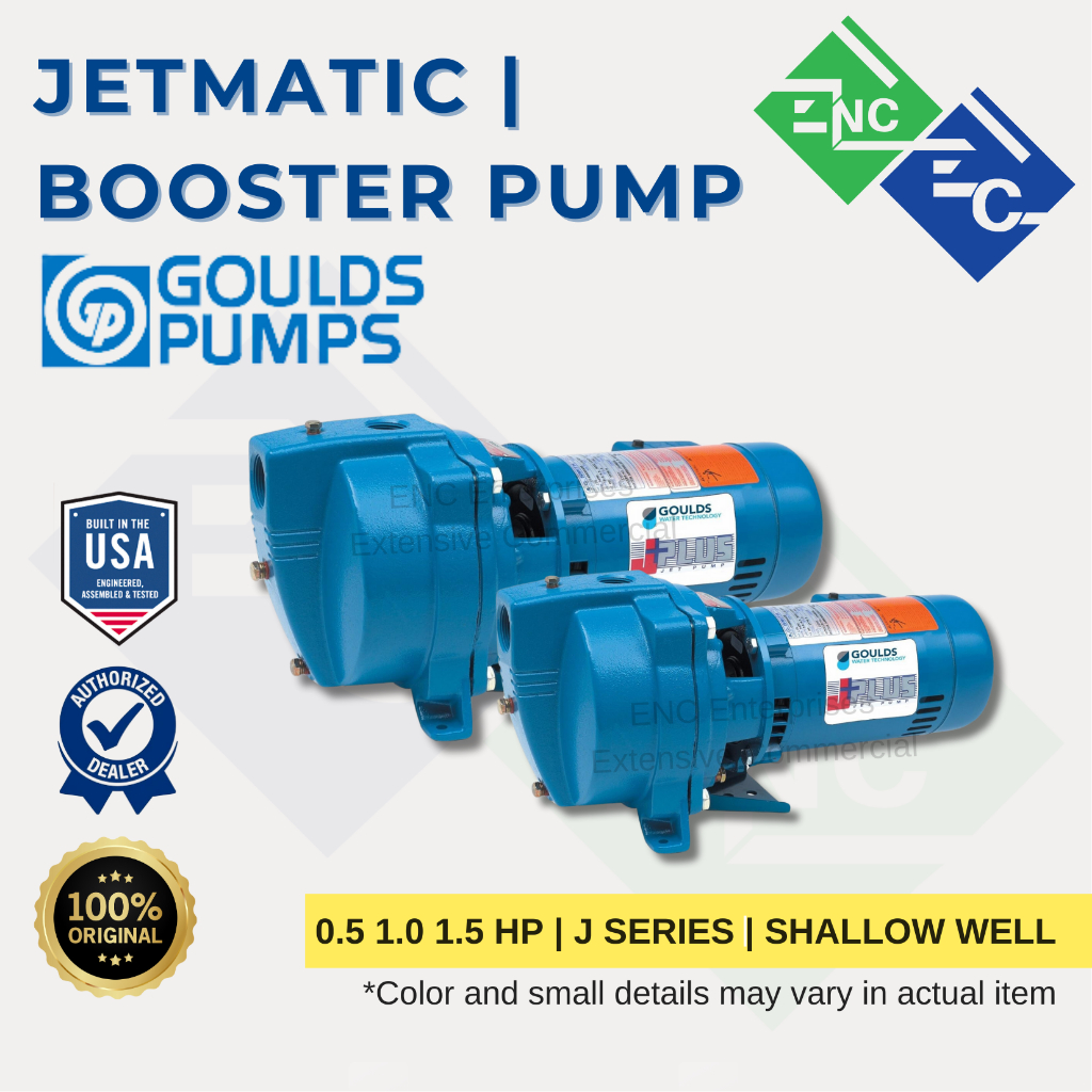 GOULDS Brand | US | J Series | Original Genuine | Jetmatic | Booster ...