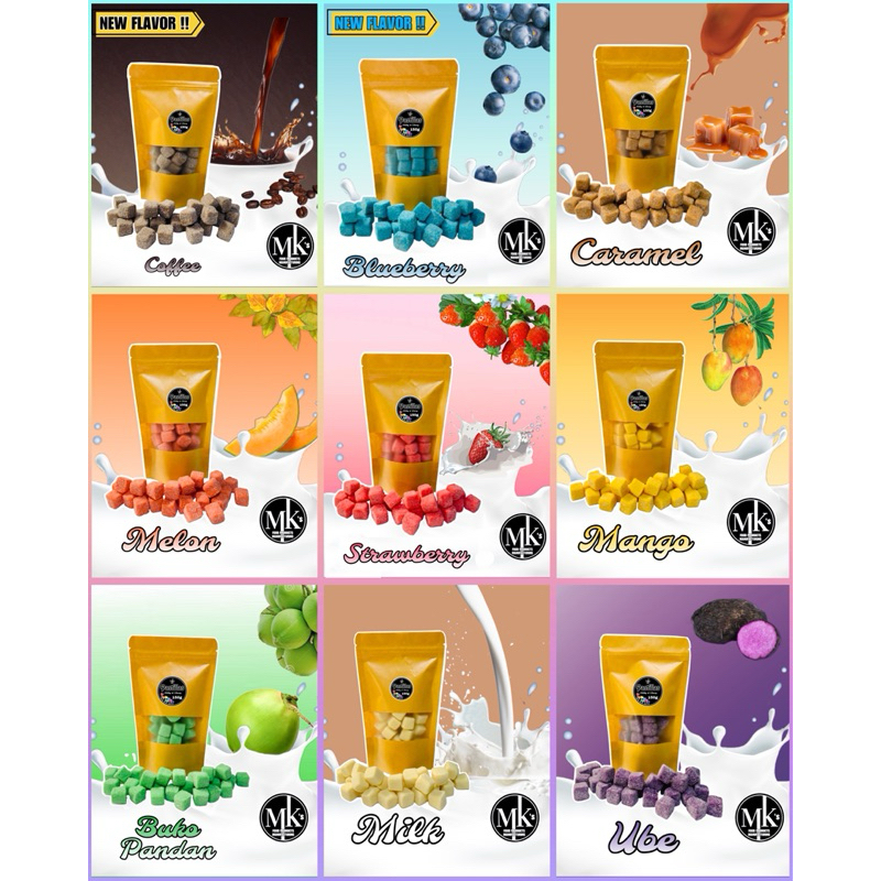 Milky and Chewy Cubes Pastillas 300grams | Shopee Philippines