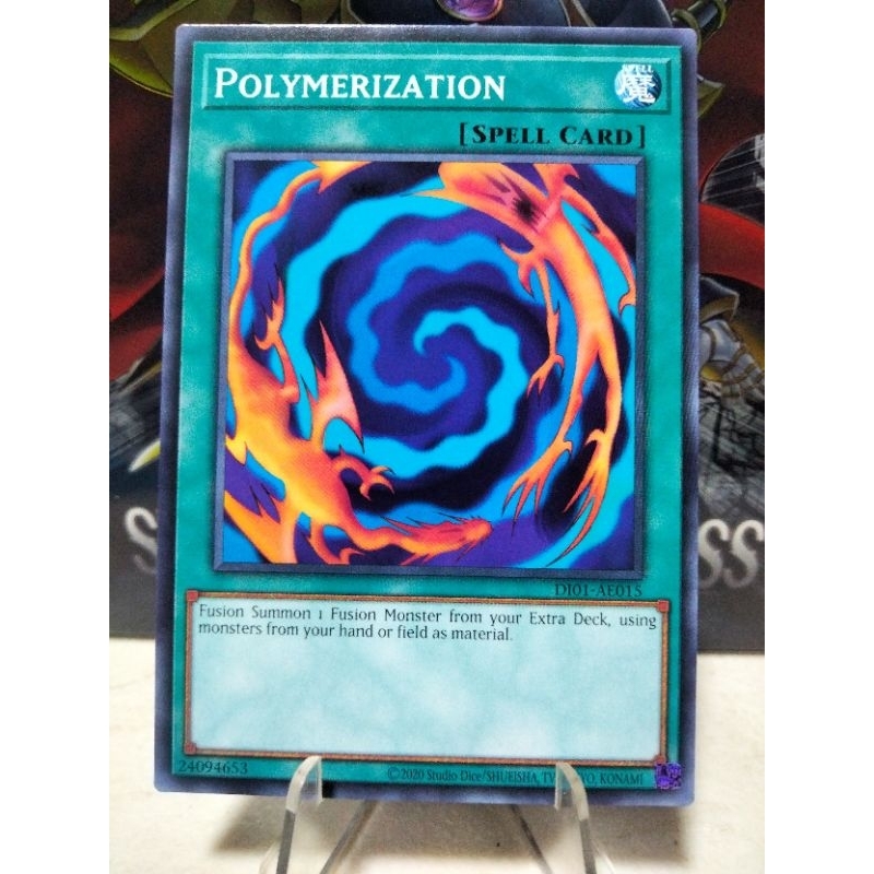 [AE] Polymerization DI01 AE015 Original Yu-Gi-Oh Card Asian English ...