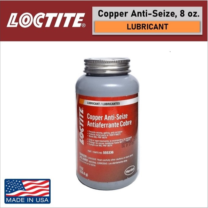 Loctite Copper Anti-Seize Lubricant, 8 oz. - 38650 | Shopee Philippines