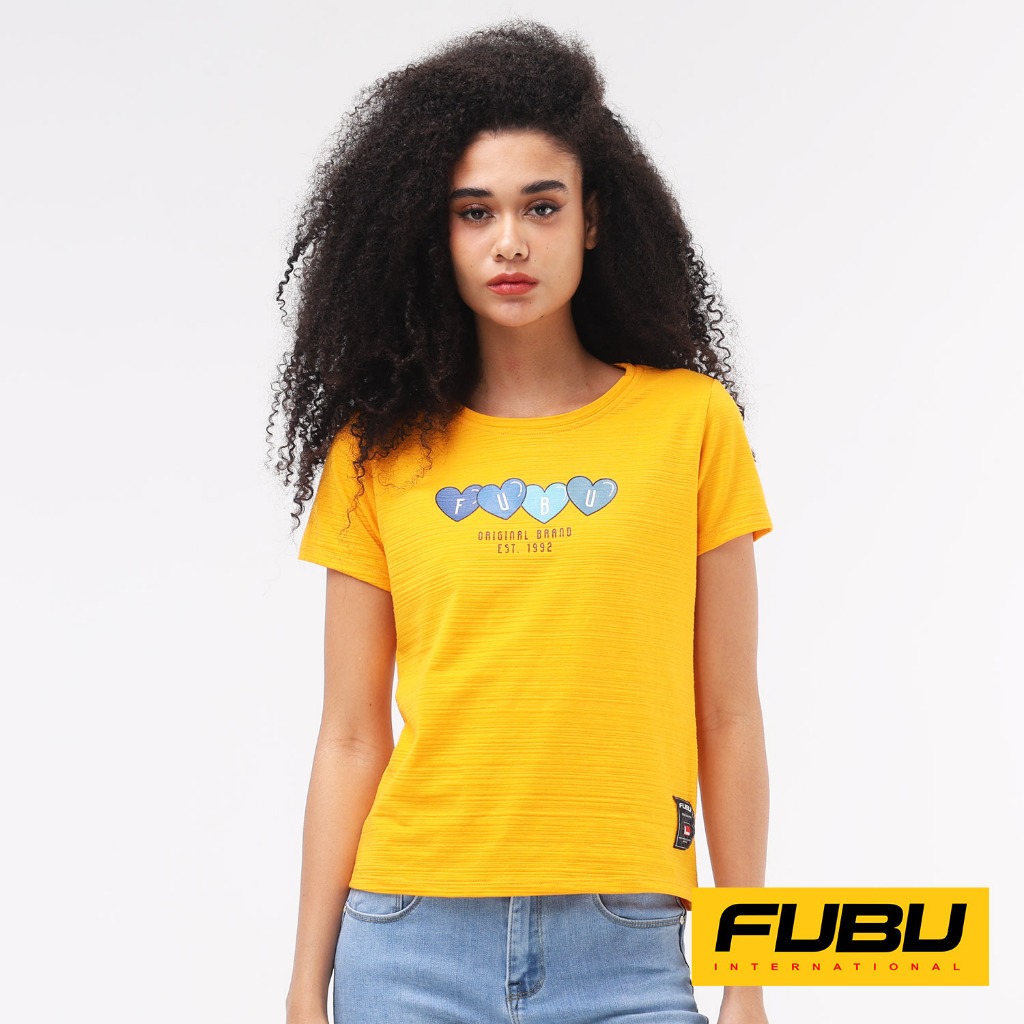 Fubu Girls Round Neck Streaky Short Sleeve QST03-0023 | Shopee Philippines