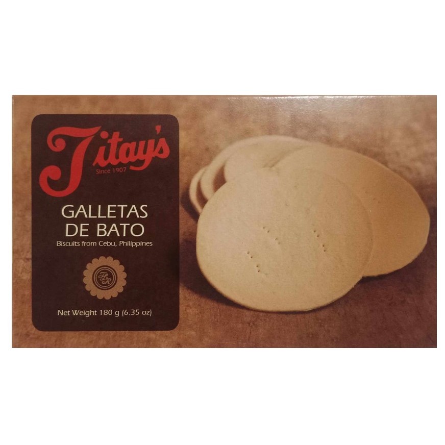 Titays Galletas de Bato 180g | Shopee Philippines
