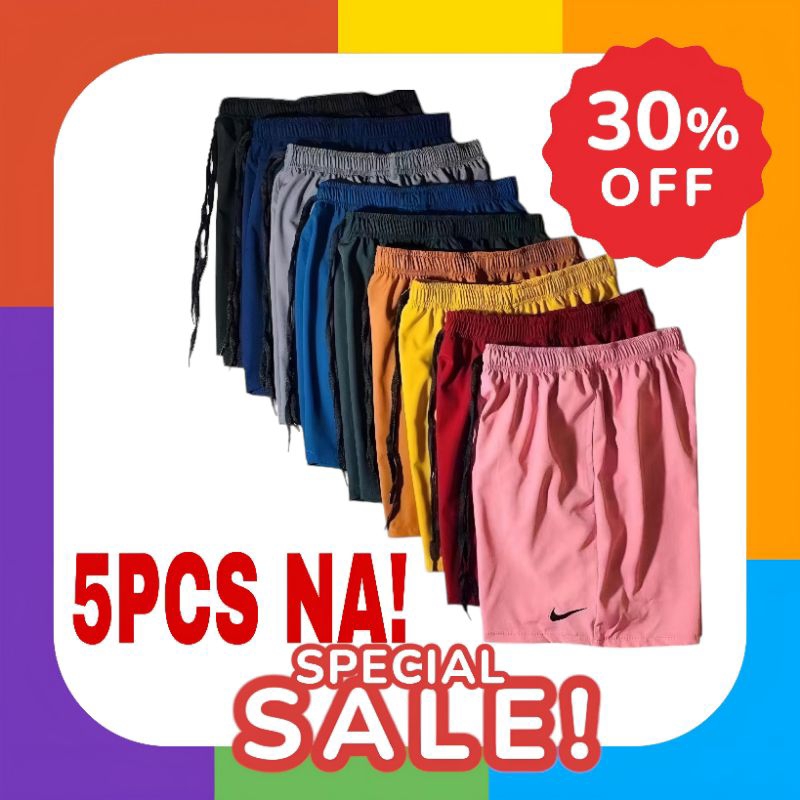 5pcs na! Taslan short for adult (unisex) Assorted colors | Shopee ...