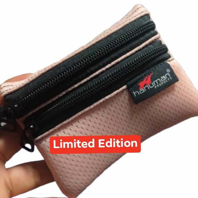 Hanuman coinpurse double zipper Limited Edition(baby pink) | Shopee ...