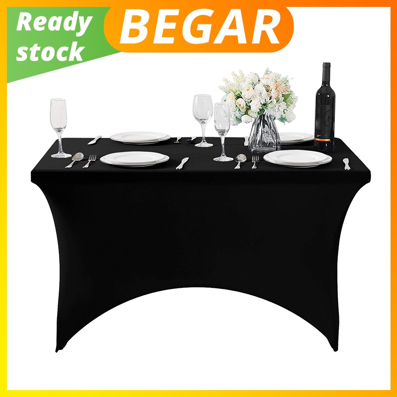 6FT Spandex Table Cloth Elastic Fitted Stretch Tablecloths for ...