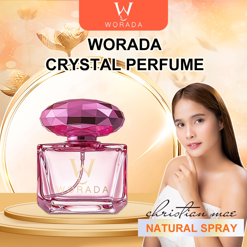 WORADA Crystal Perfume Women's Perfume Floral Fruity Long-lasting Fragrance Parties essentials ...