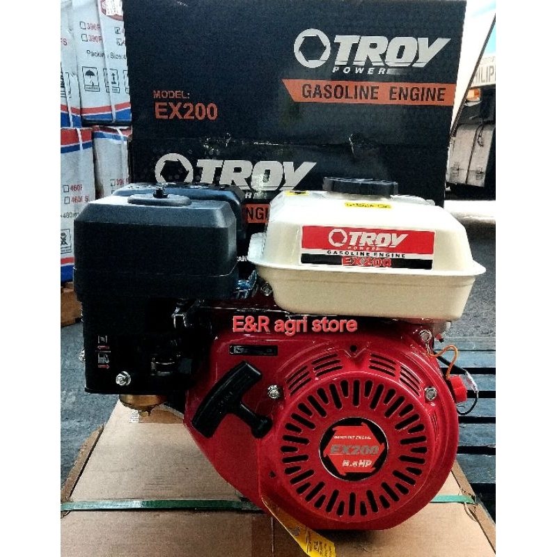Troy power gasoline engine 6.5hp Highspeed metal fuel tank. | Shopee ...