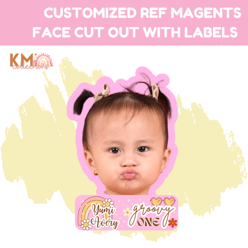 Customized Ref Magnets - Face Cut Out with Labels | Shopee Philippines
