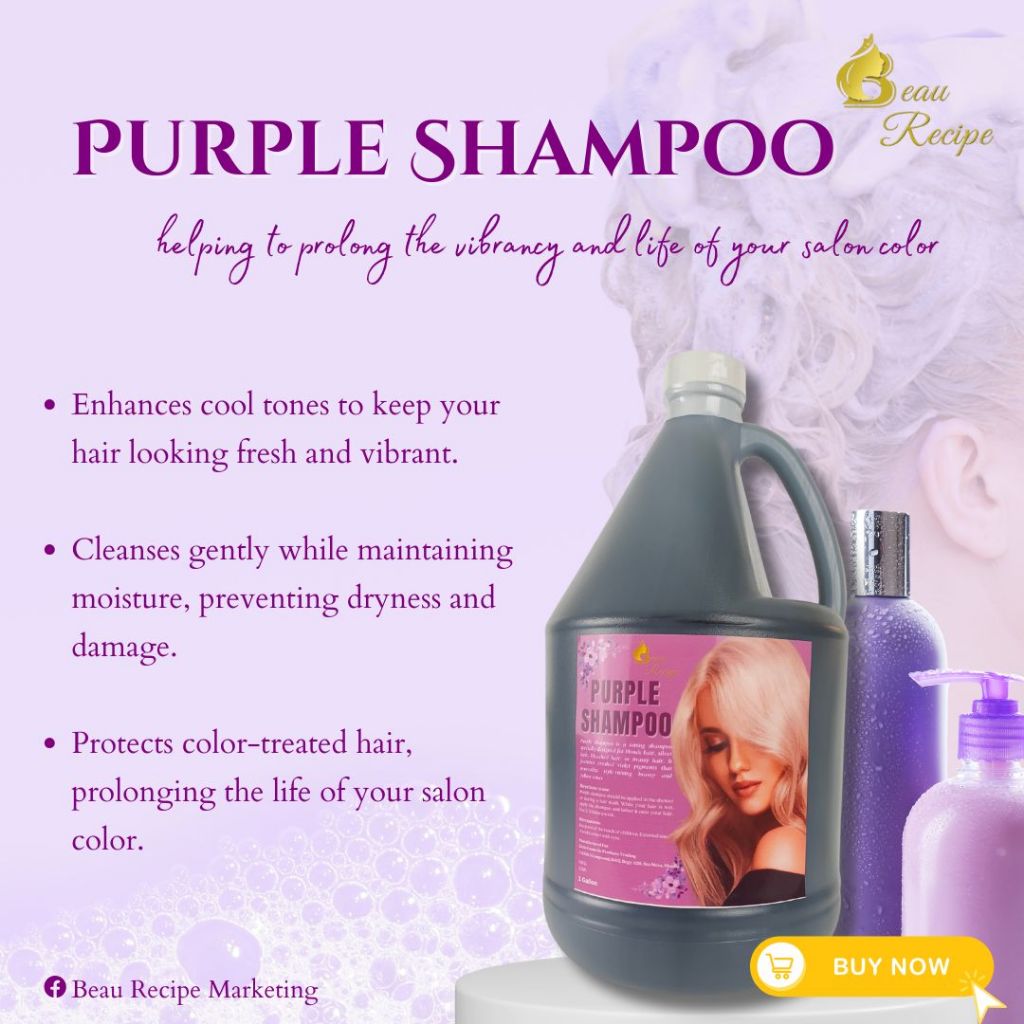 PURPLE SHAMPOO GALLON | Shopee Philippines
