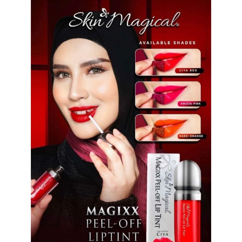 Skin Magical Magixx Peel-Off Lip Tint (ciya, krista, kassi) new ...