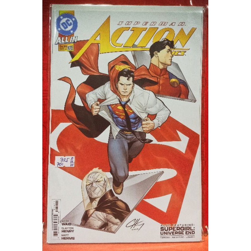 DC COMICS - ACTION COMICS SUPERMAN ISSUE NO. 1070 (VOL. 3 / DEC. 2024 ...