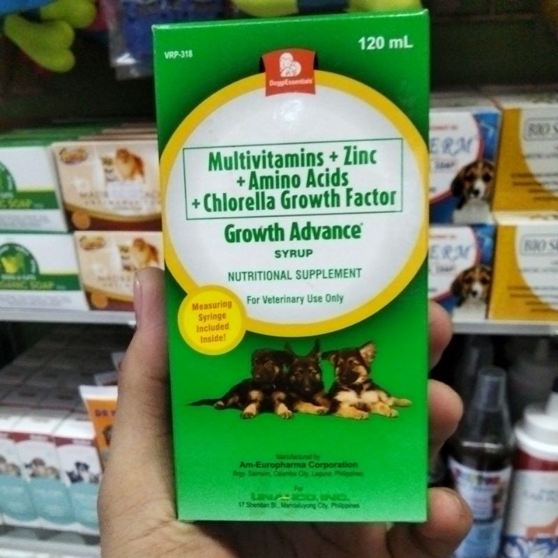 Growth Advance Syrup Nutritional Supplement 120ml | Shopee Philippines