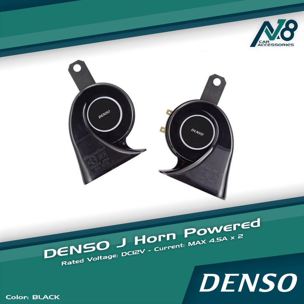 DENSO J Horn Powered (BLACK) Genuine | Shopee Philippines