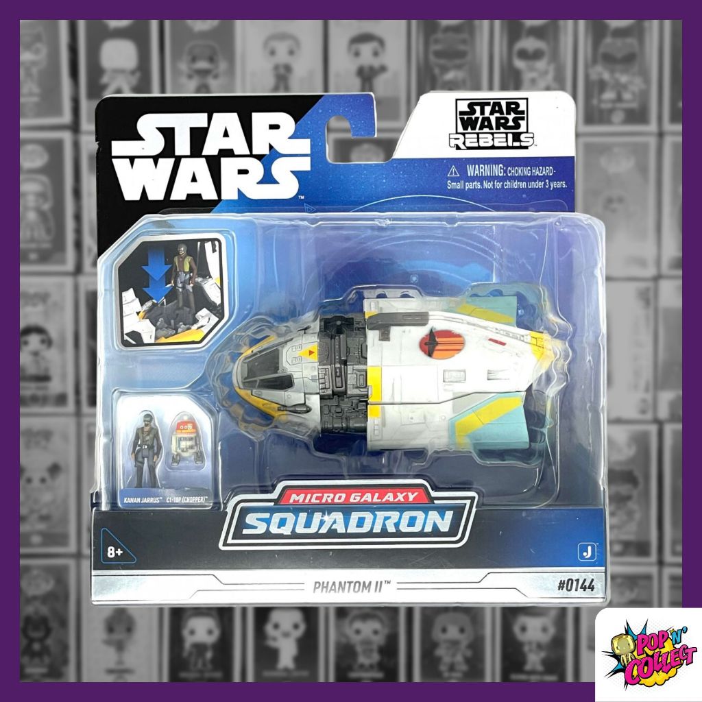 Star Wars Rebels - Phantom 2 - Micro Galaxy Squadron - (Sold by Pop N ...