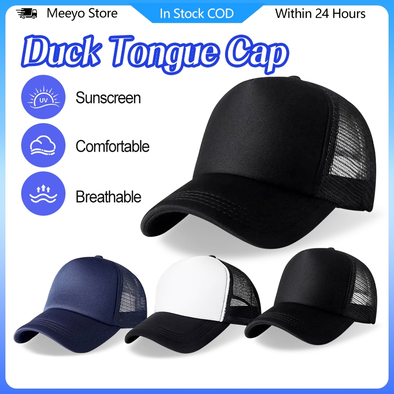 Fashion Baseball Cap Peaked Hat Visor Hat Sponge Mesh Hat Adjustable ...