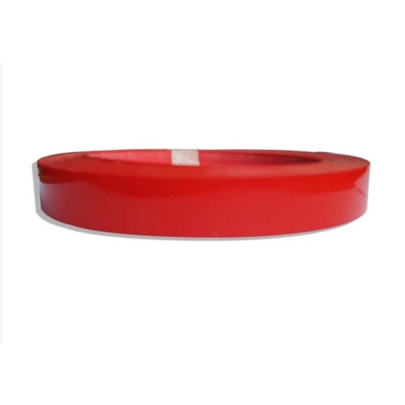 UNICA GLOSSY RED Edge Band Edge Banding Laminated 0.7 MM X 21 MM X 10 ...
