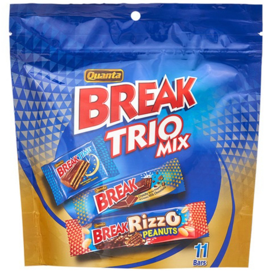 Quanta Break Trio Mix Chocolate Wafer [153g] | Shopee Philippines