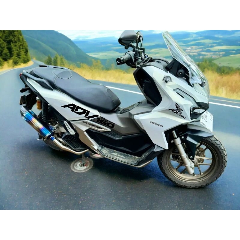 ADV 160 URBAN ADVENTURE CUT DECALS SET LEFT AND RIGTH WE ACCEPT ...