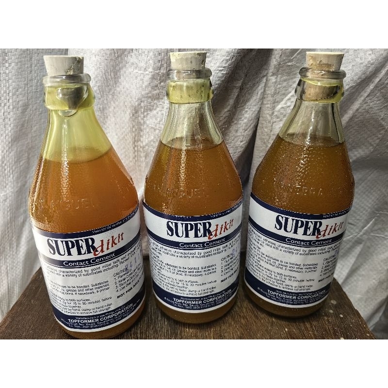 Super Dikit super glue sticks to anything, contact cement, 1 bottle per ...