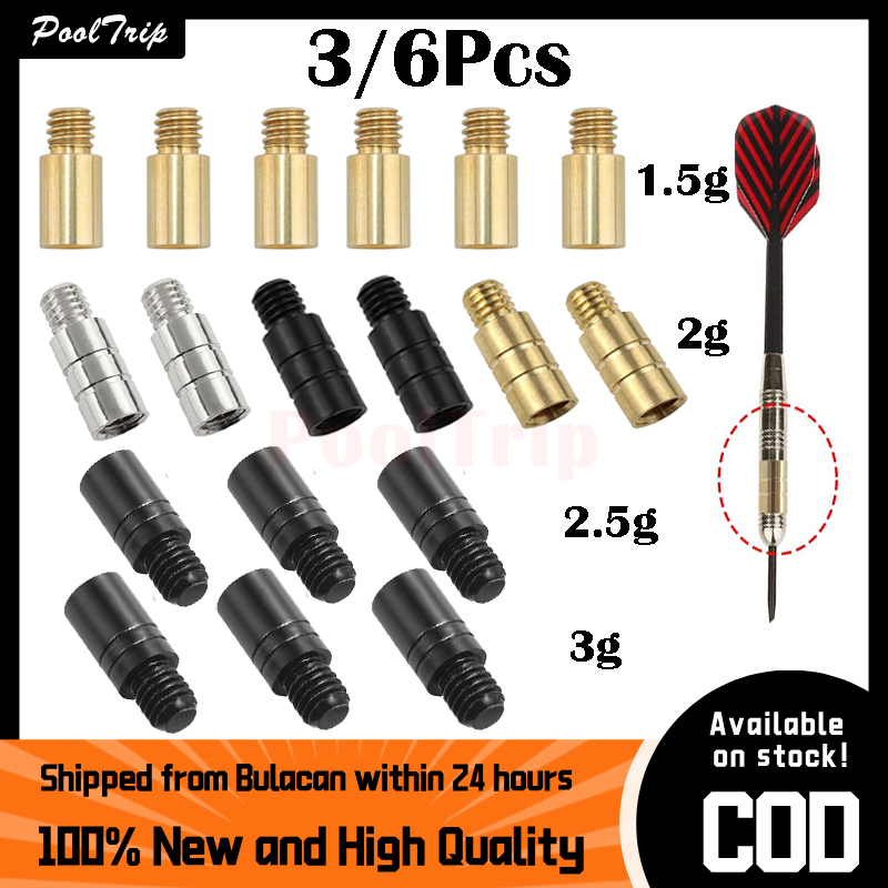 3/6Pcs Dart Add Weight Add Gram 2BA Thread Counterweight Dart Accentuator Add Tools Accessories ...