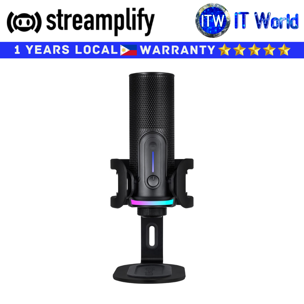 Itw | Streamplify Microphone Noise Reduction MIC PRO RGB Microphone The ...