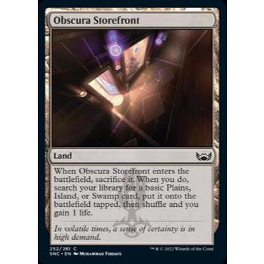 Obscura Storefront - Streets of New Capenna (SNC) - LAND | Shopee ...