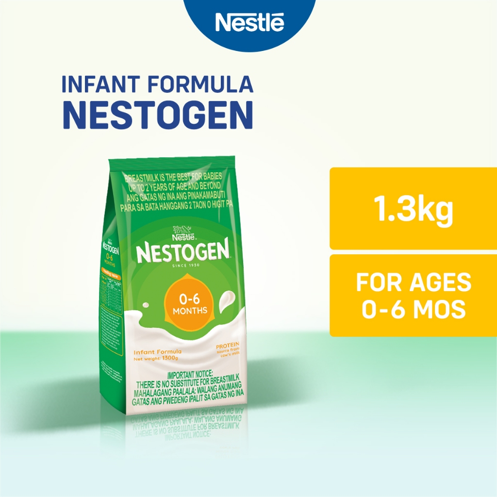 NESTOGEN 0-6 Months Infant Formula 1.3kg | Shopee Philippines