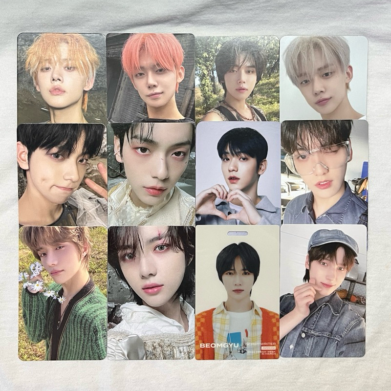 TXT TOMORROW X TOGETHER Yeonjun Soobin Beomgyu Hueningkai Album ...