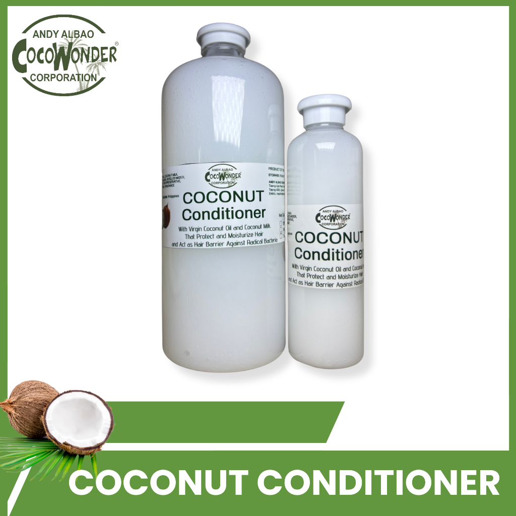 COCONUT CONDITIONER | COCOWONDER | 100% CERTIFIED ORGANIC | Shopee ...