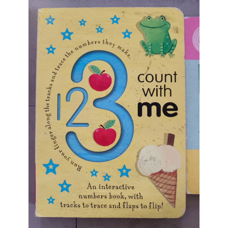 123 Count with Me Interactive Lift-the-Flap Trace Boardbook | Shopee ...