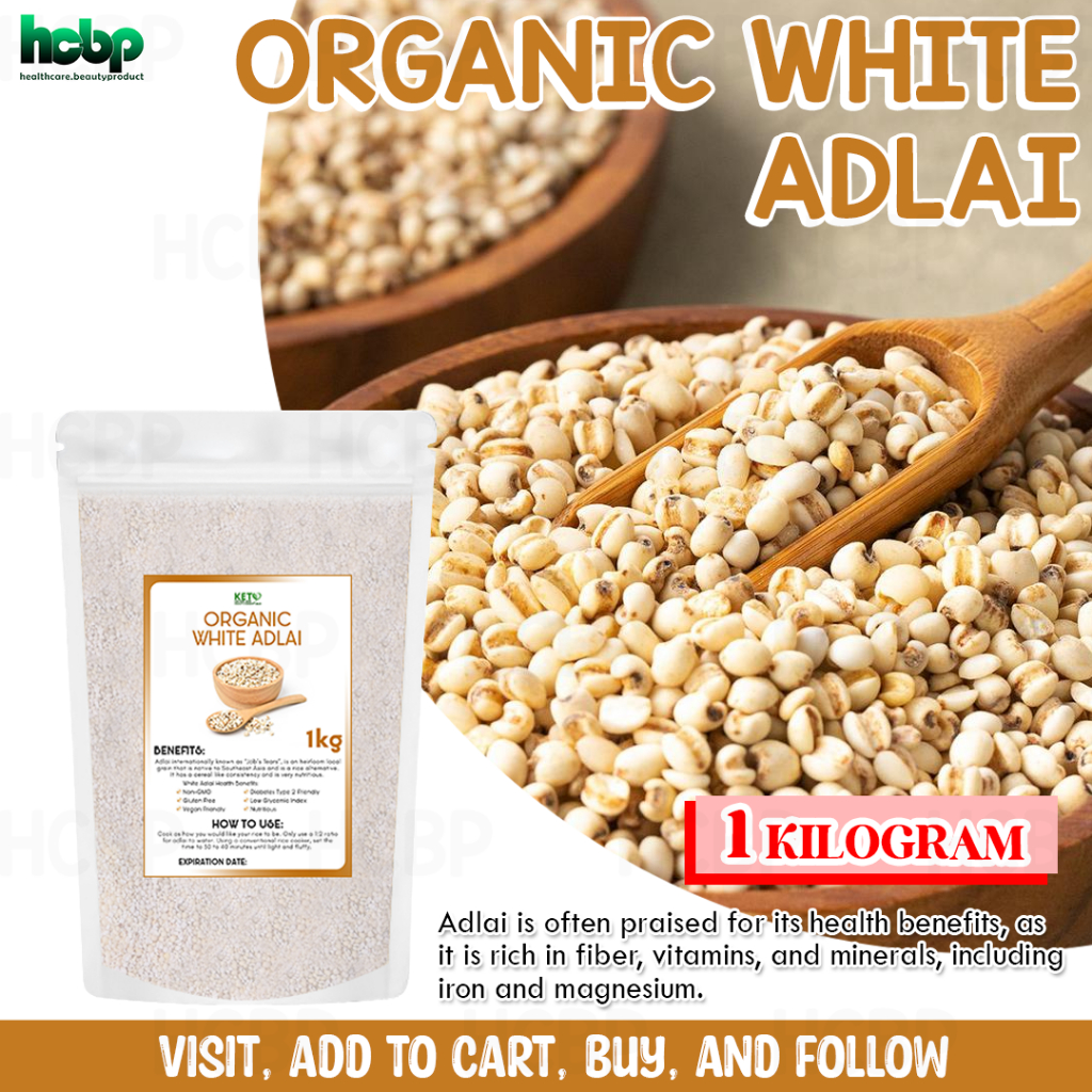 Organic White Adlai 1Kg | Shopee Philippines
