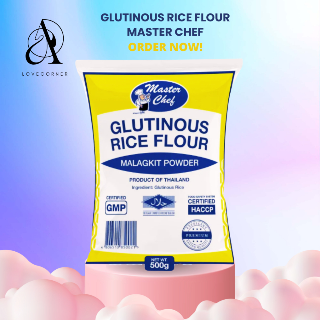 1PCS Master Chef Glutinous Rice Flour Malagkit Powder 500g | Shopee ...